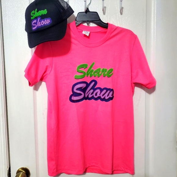 Tops | Customized Share Show Bundle Shirt And Hat | Poshmark